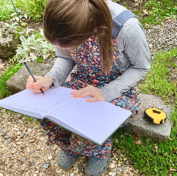 Caitlin Garlow works on map of Simpson_CR