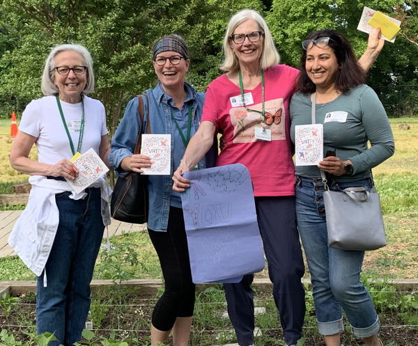 Debbie Keefe, Cindy Robertson, Anne Reed, and Sue Viswanatha at ...